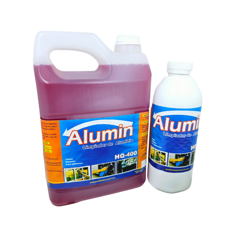 ALUMIN LIMPIADOR DE ALUMINIOS – Honduras Química